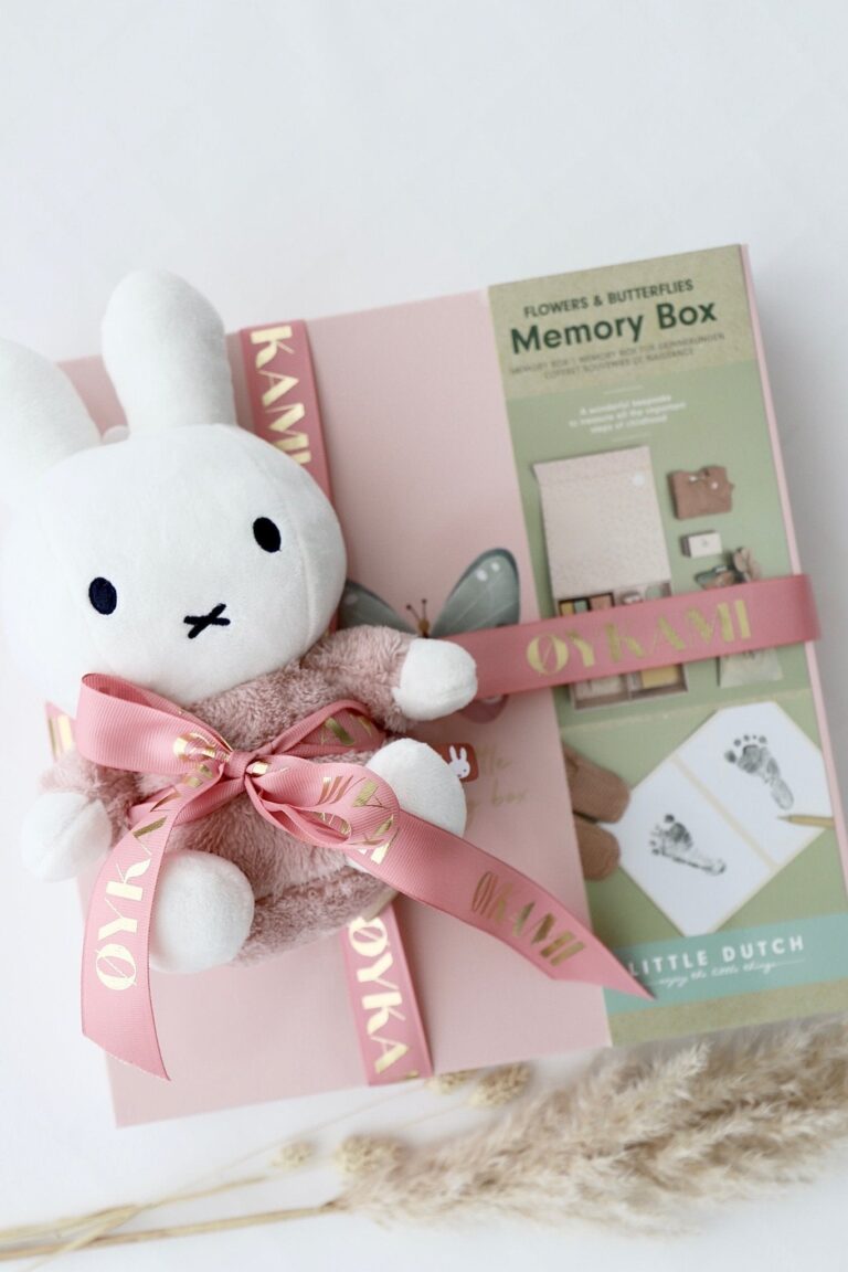 Baby Erinnerungsbox Rosa - Miffy - FleuropHOME